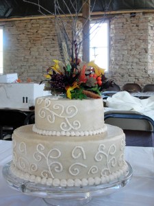 Cake-tastrophe Averted! “Building” a Wedding Cake | My Fancy Pantry