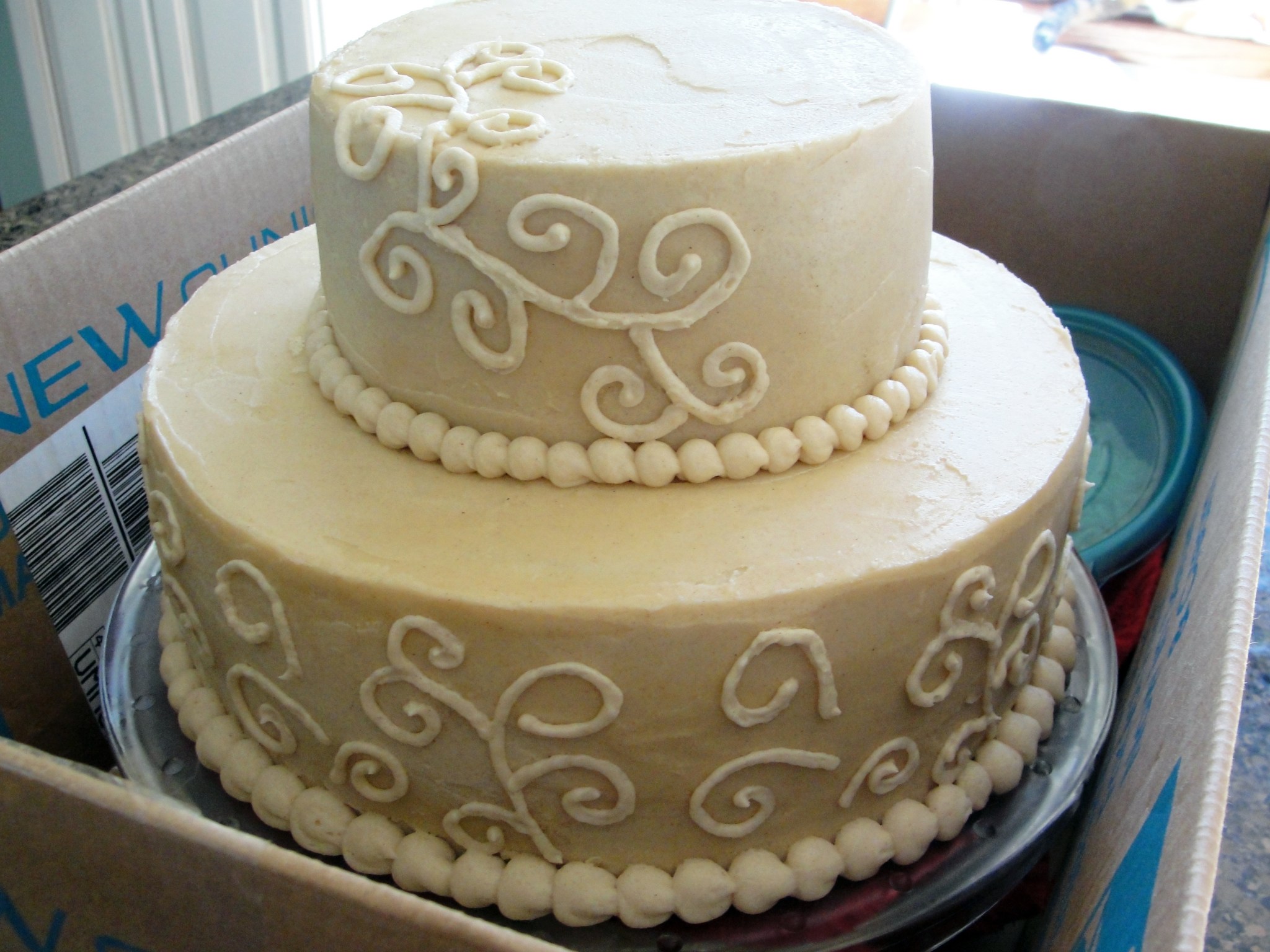 Cake-tastrophe Averted! “Building” a Wedding Cake | My Fancy Pantry